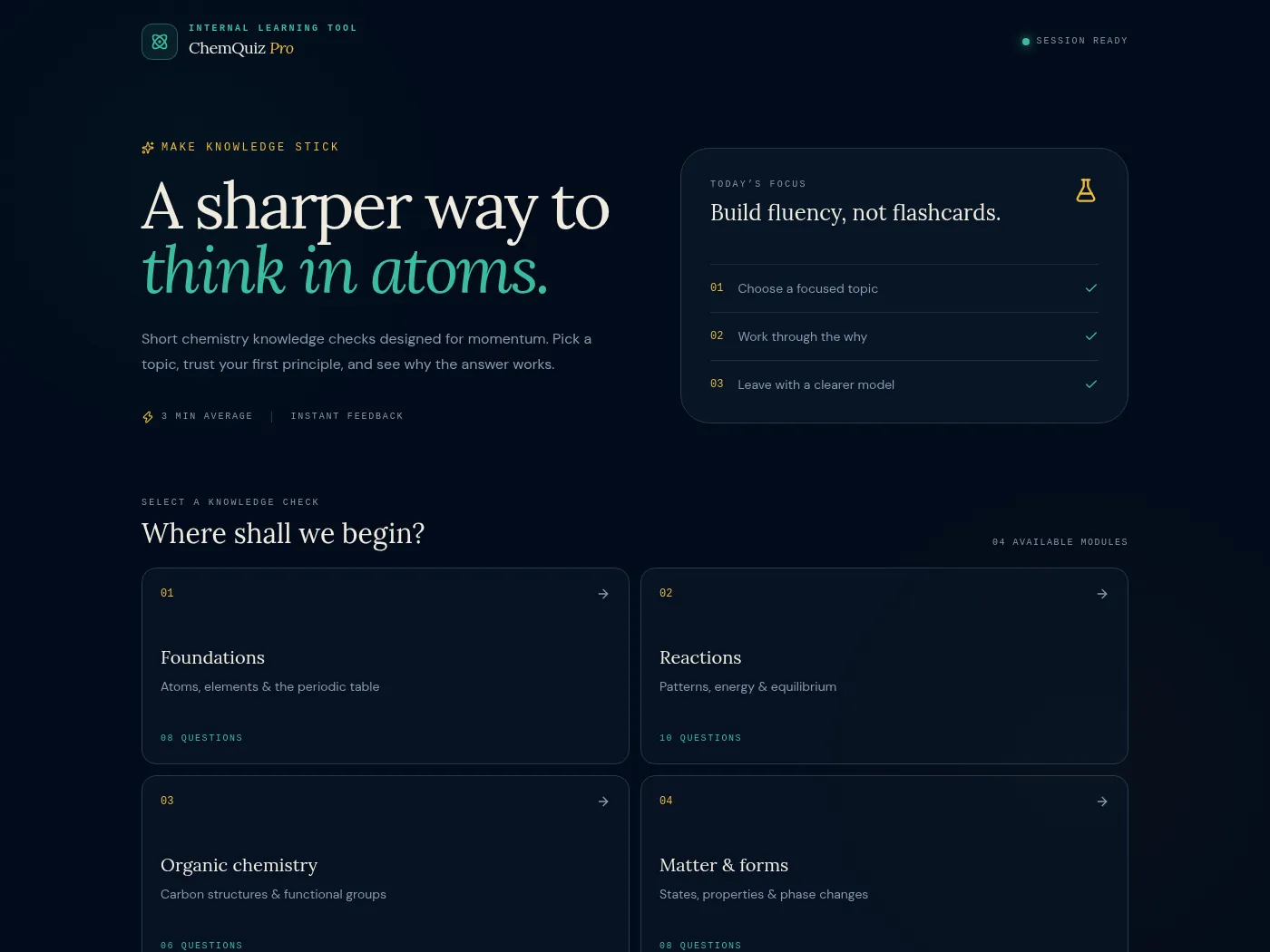 ChemQuiz Pro