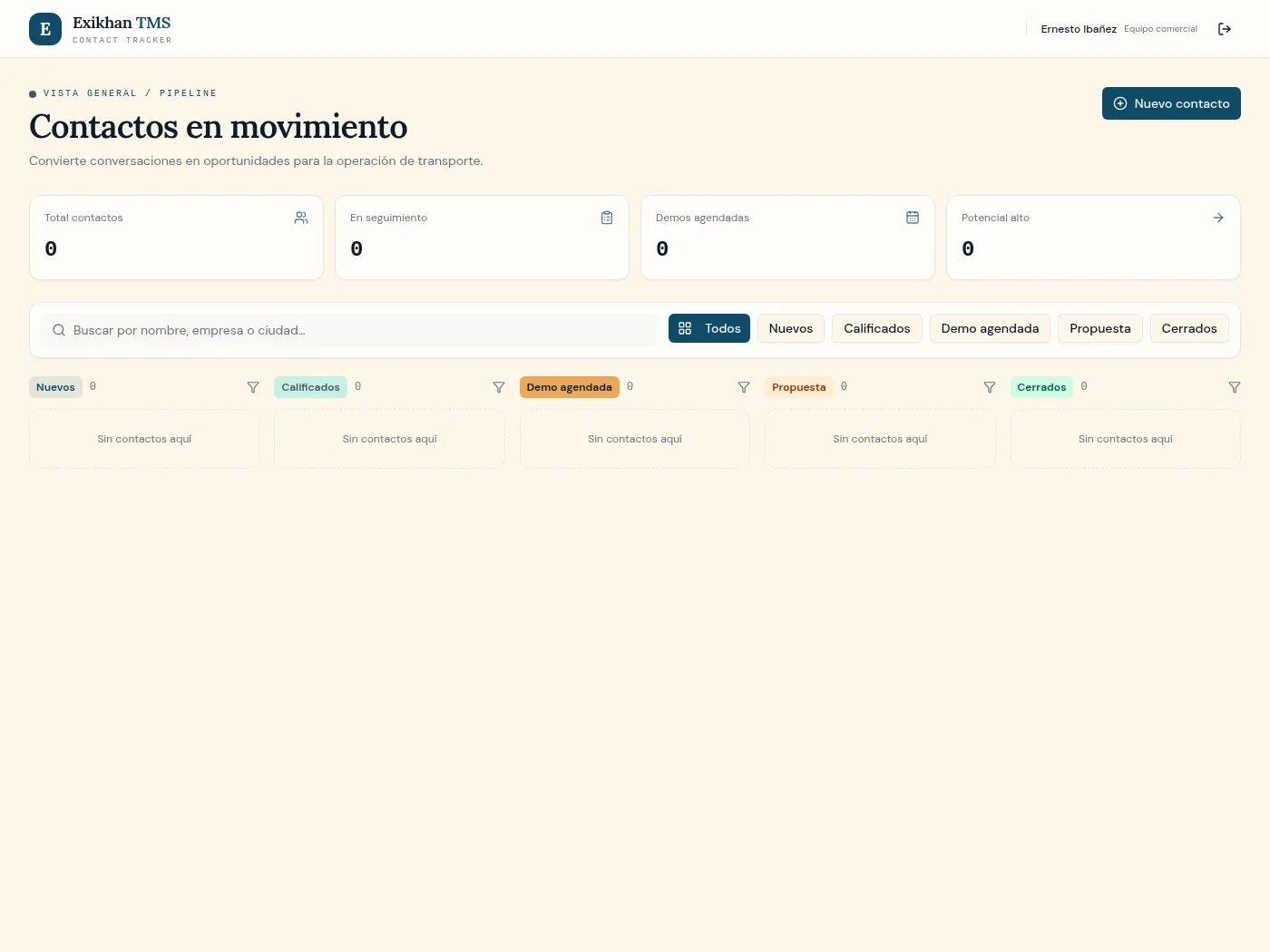 TMS Contact Tracker