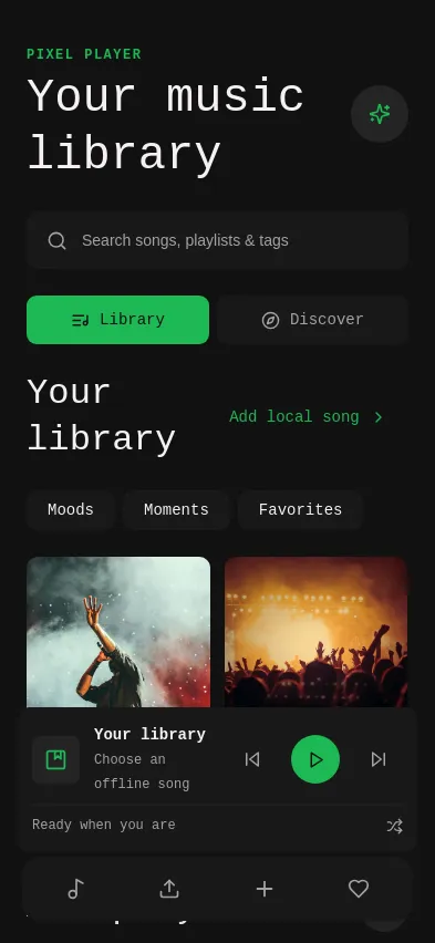 Pixel Music Player