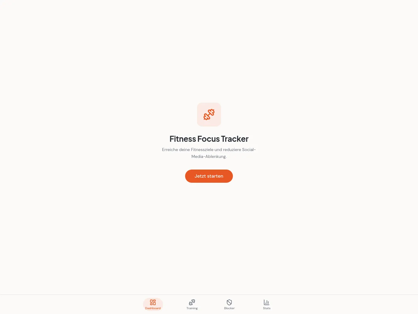 Fitness Focus Tracker