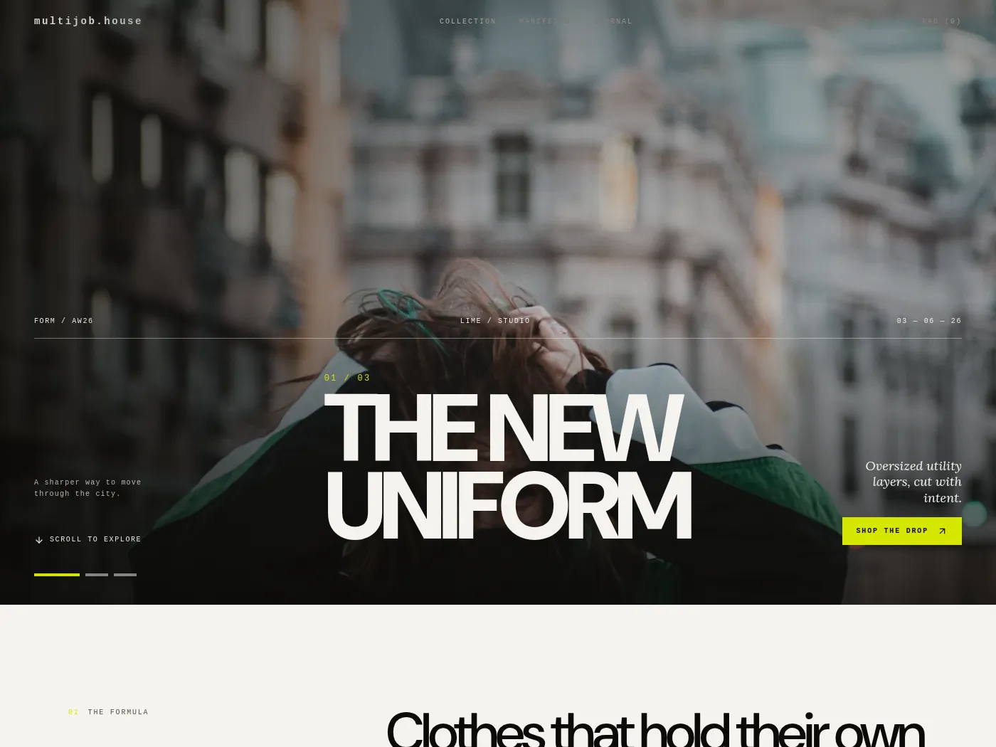 Fashion Forward Website