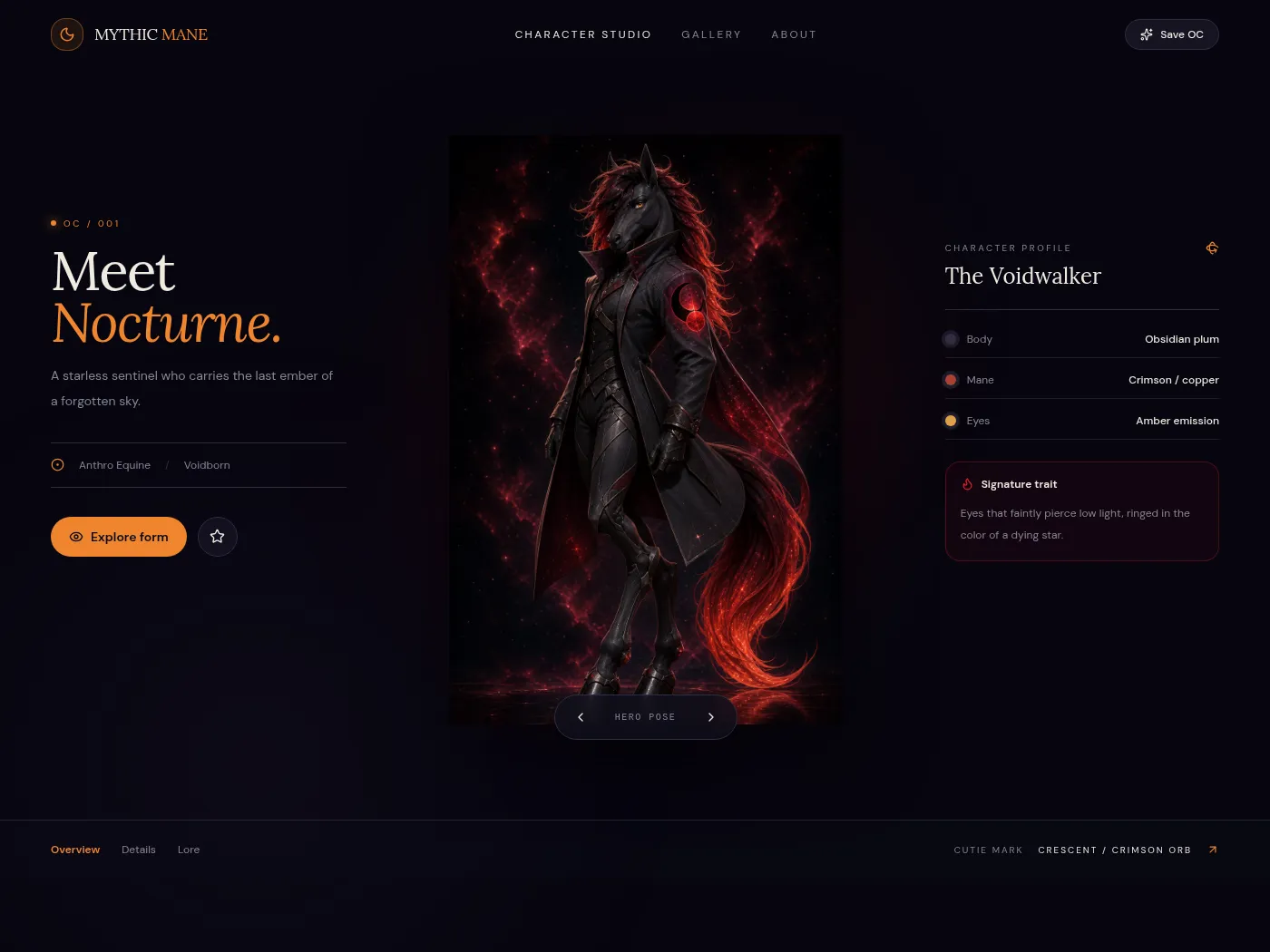 Mythic Mane 3D Creator