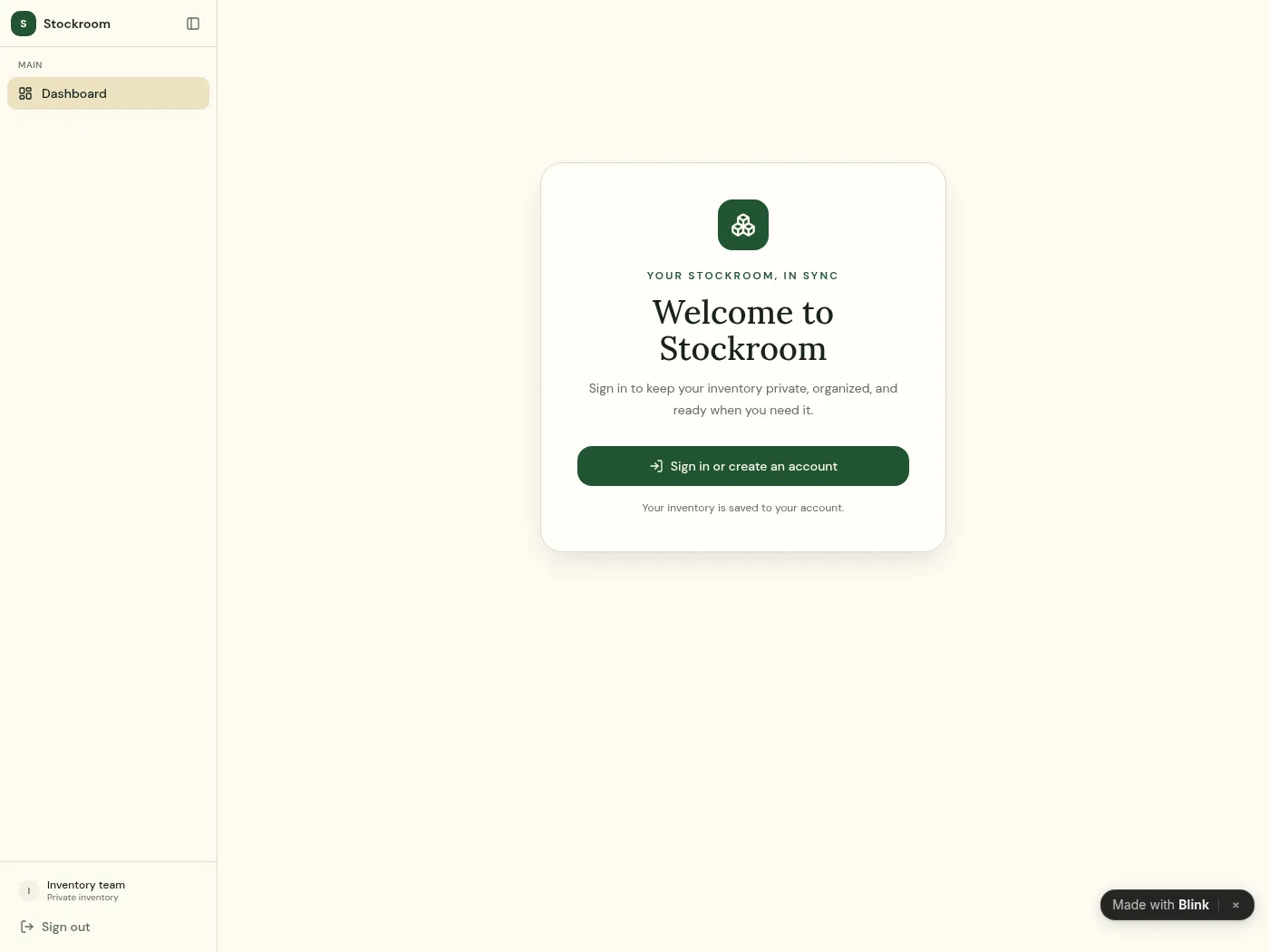 Smart Inventory Tracker
