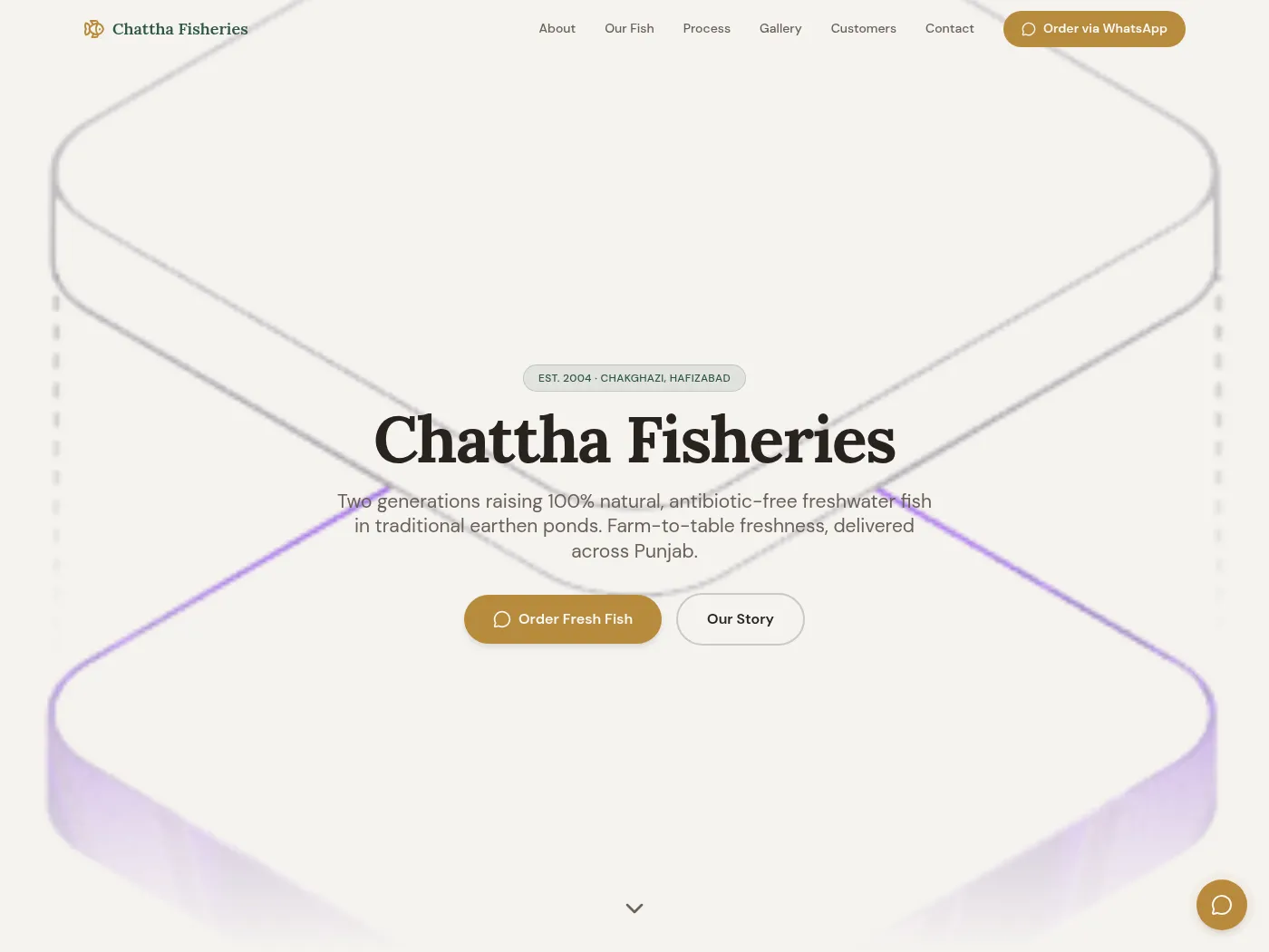 Chattha Fisheries Website