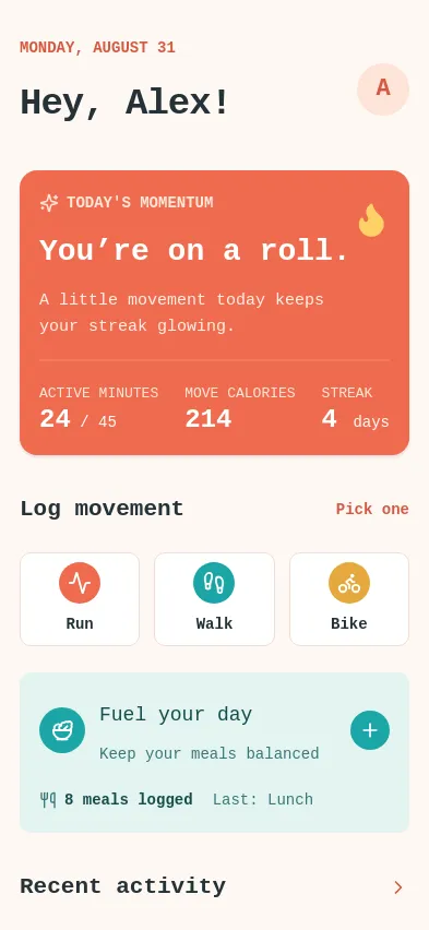 FitTeens Tracker