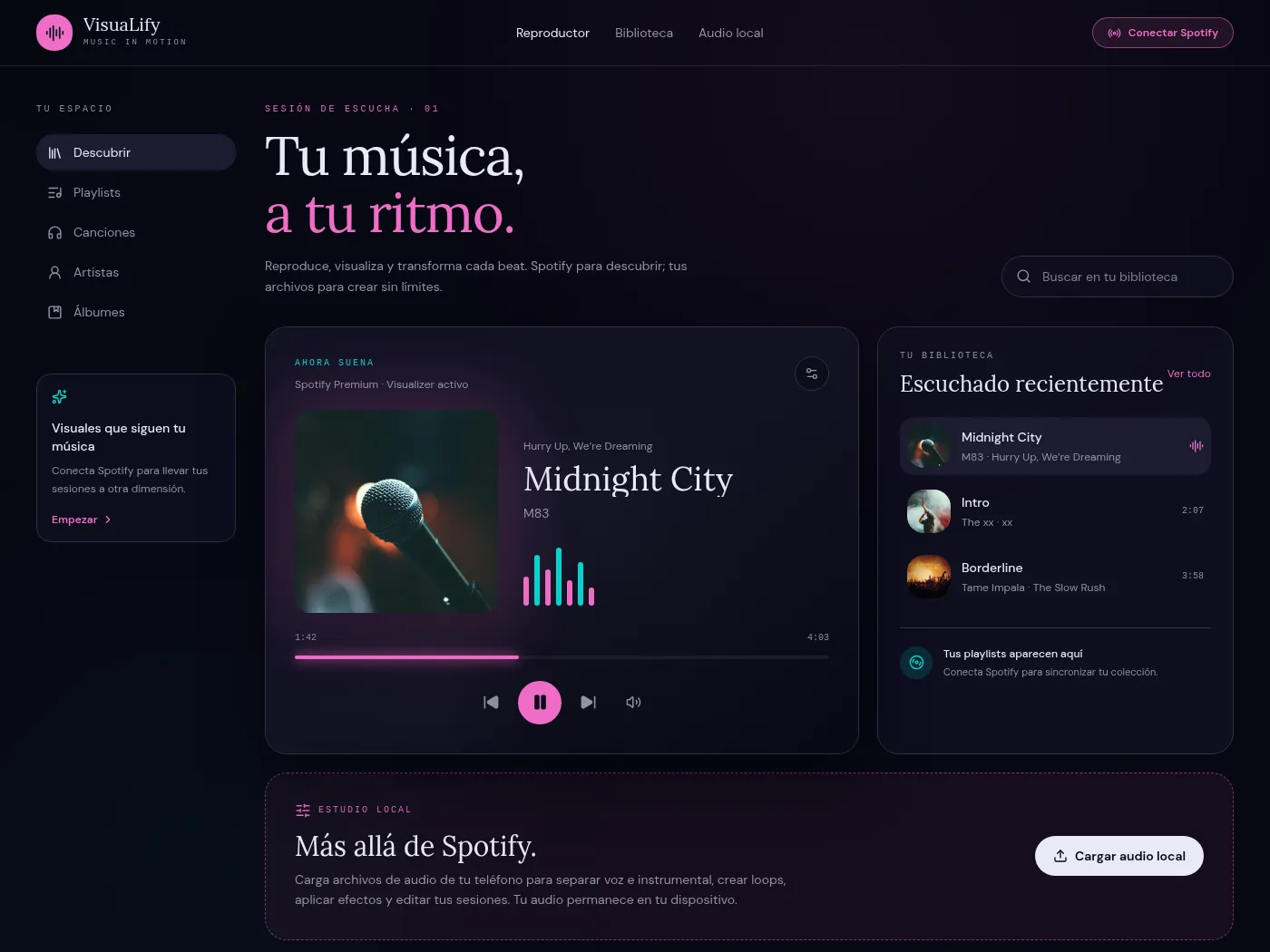 VisuaLify Music Player