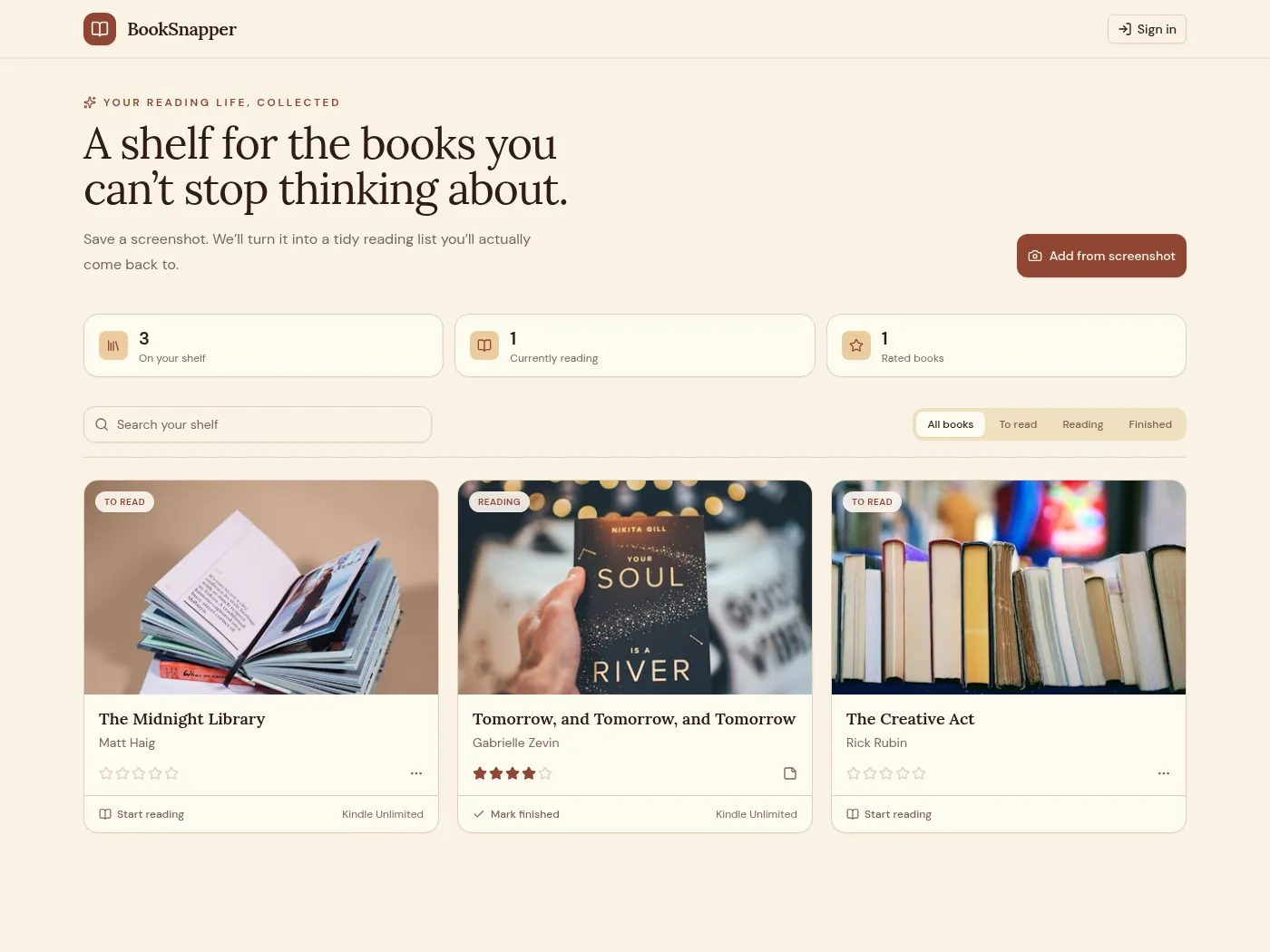 BookSnapper