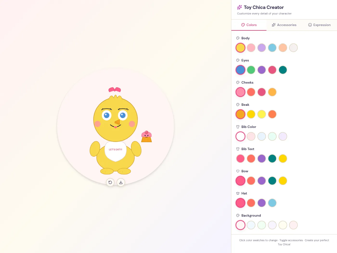 Toy Chica Creator