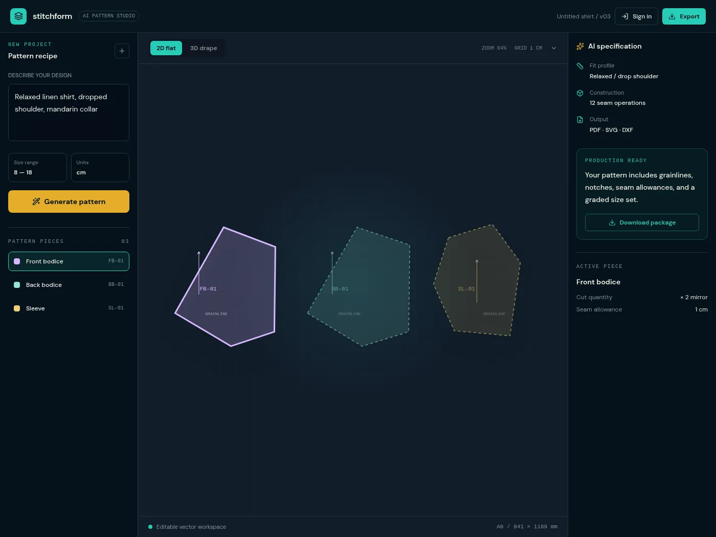 AI Pattern Maker