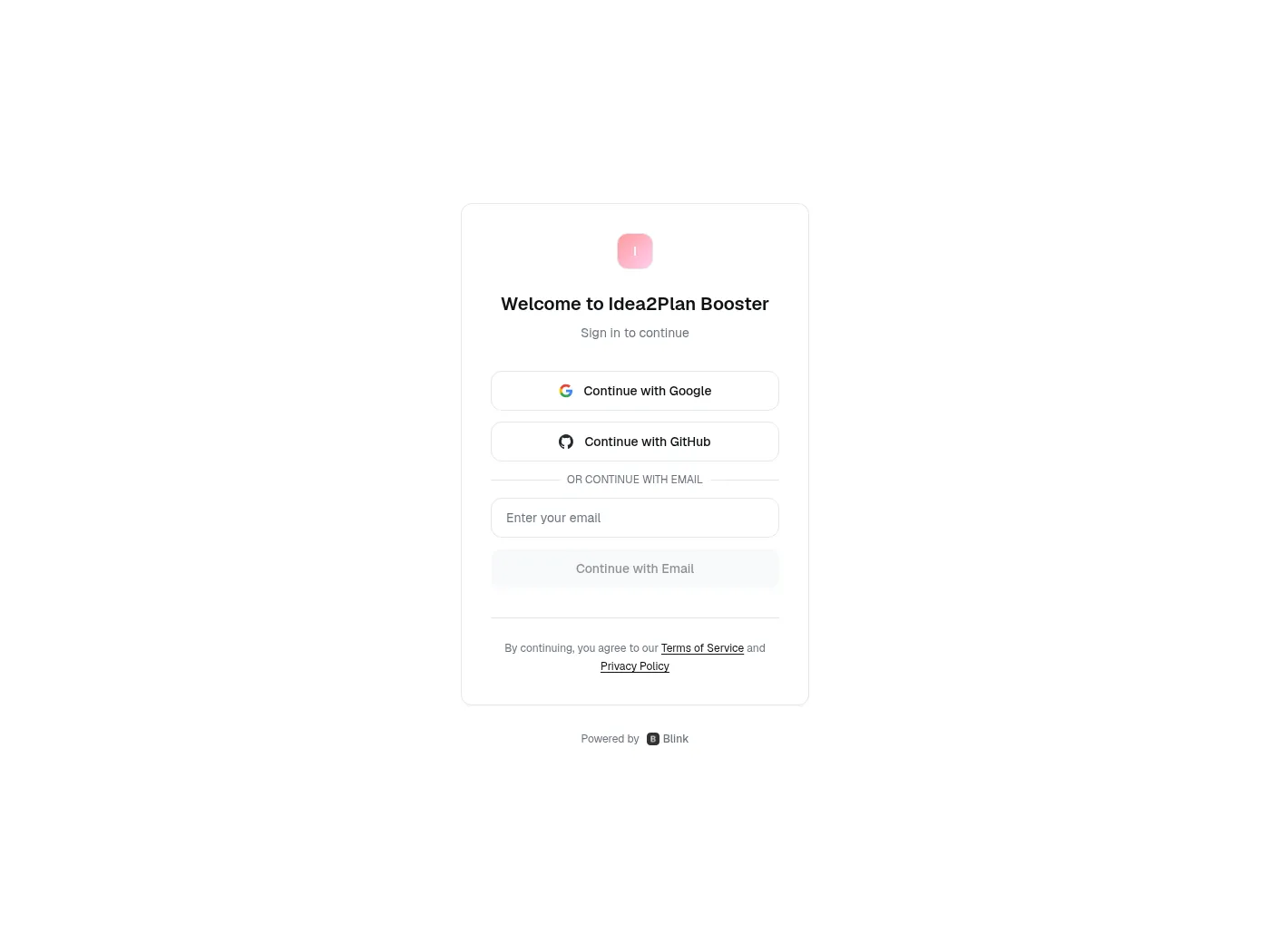 Idea2Plan Booster