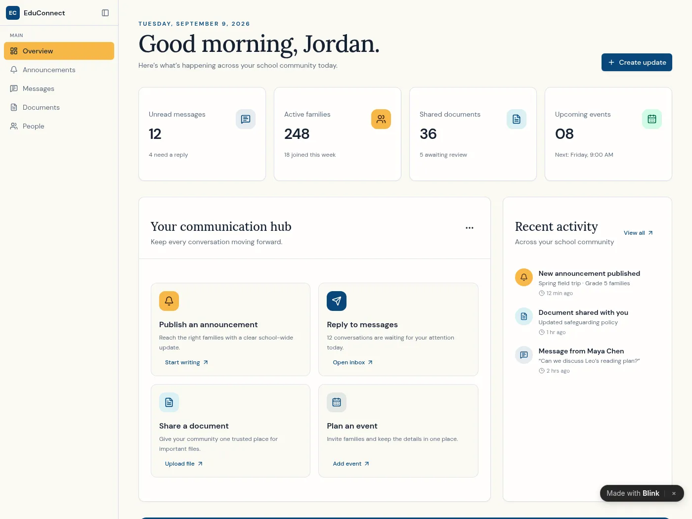 EduConnect Platform