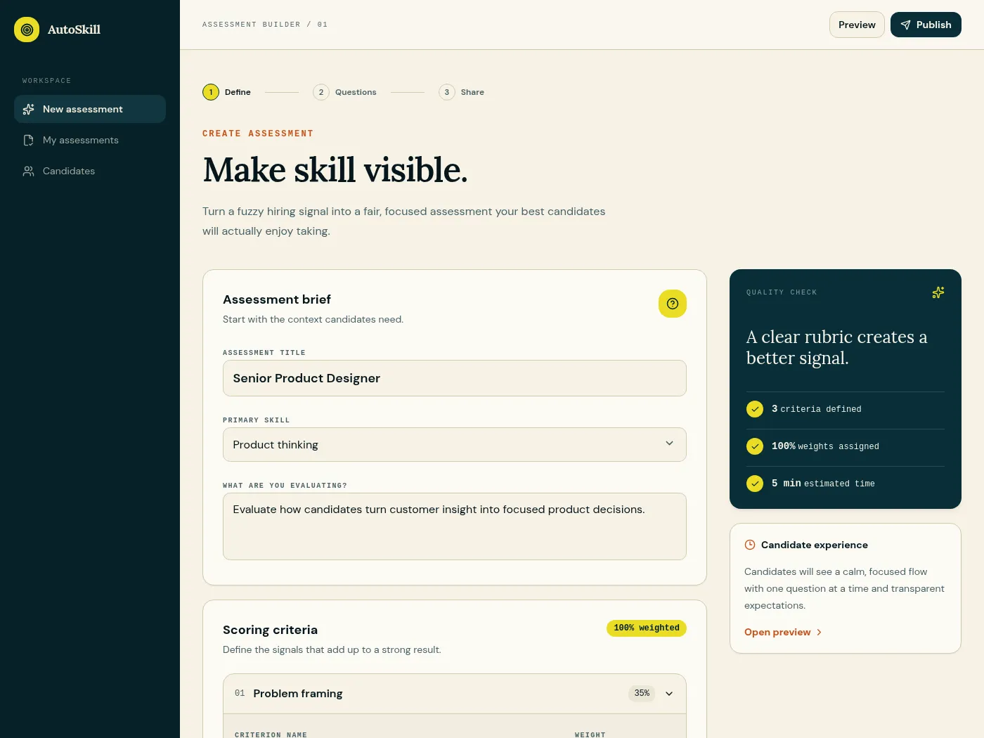 AutoSkill Checker