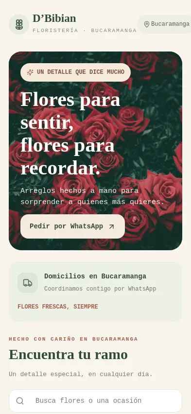 D'Bibian Florist Reach