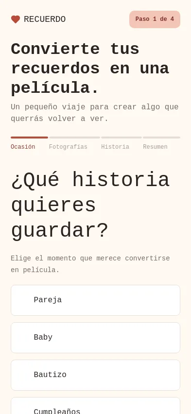 Recuerdo Movie Maker