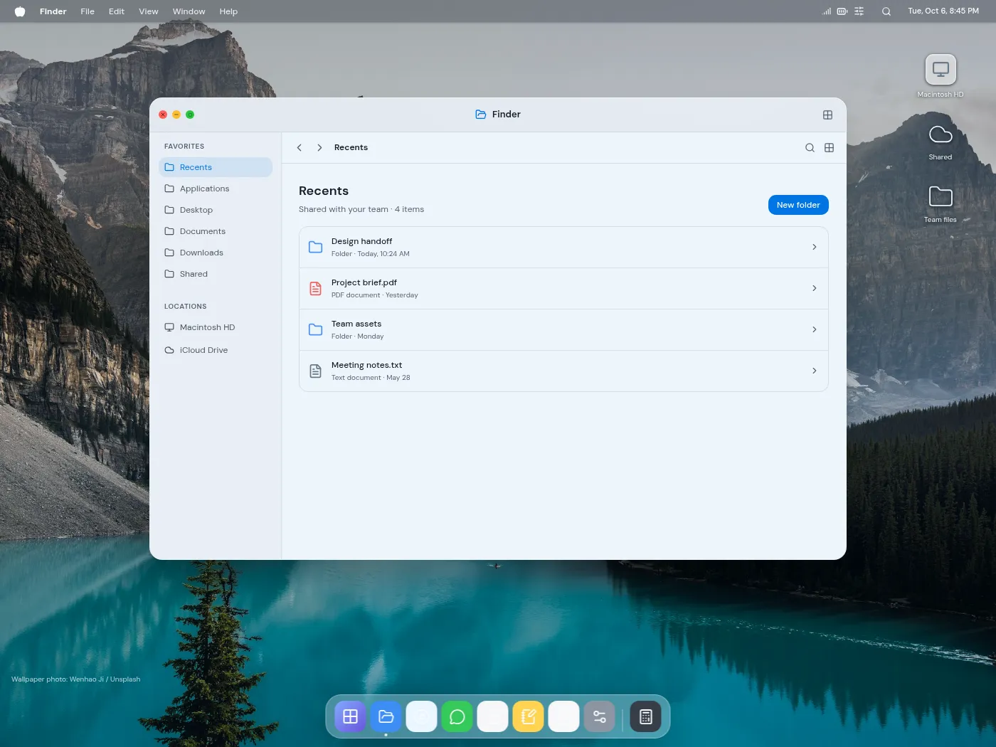 Tahoe macOS Simulator