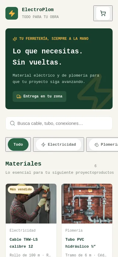 ElectroPlom App