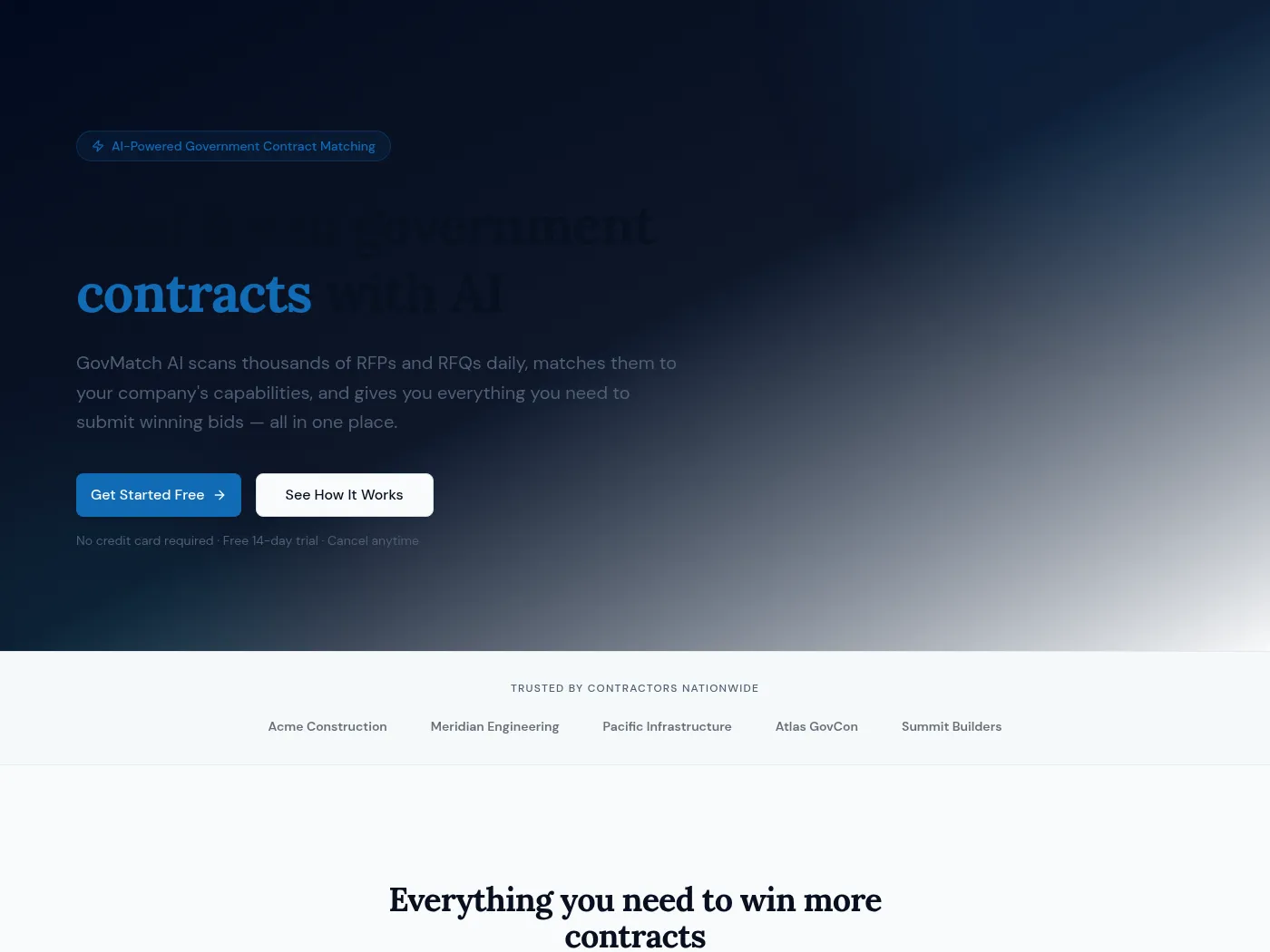 GovMatch AI Platform