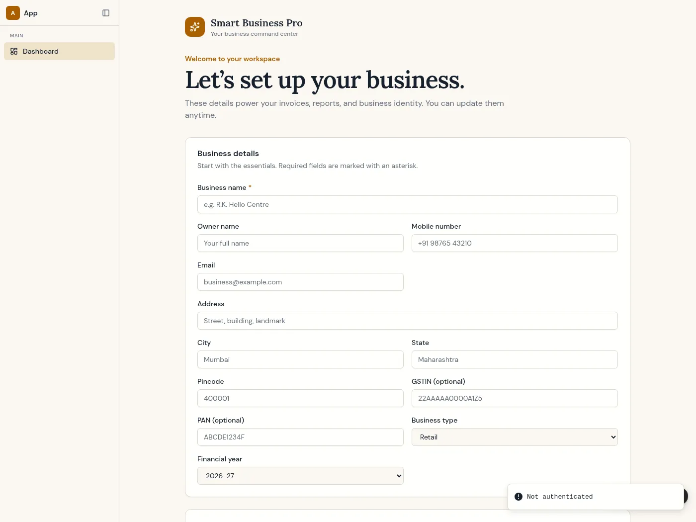 Smart Business Pro Suite