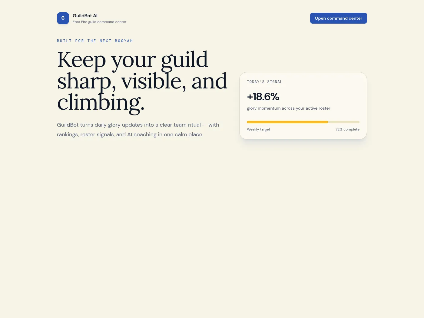GuildBot AI