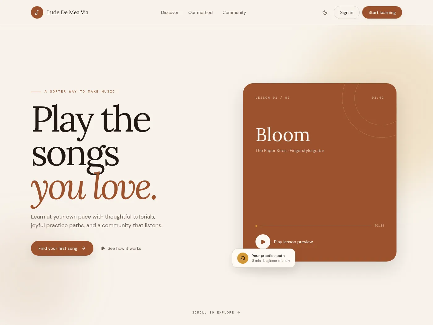 Animated Site Glow-Up