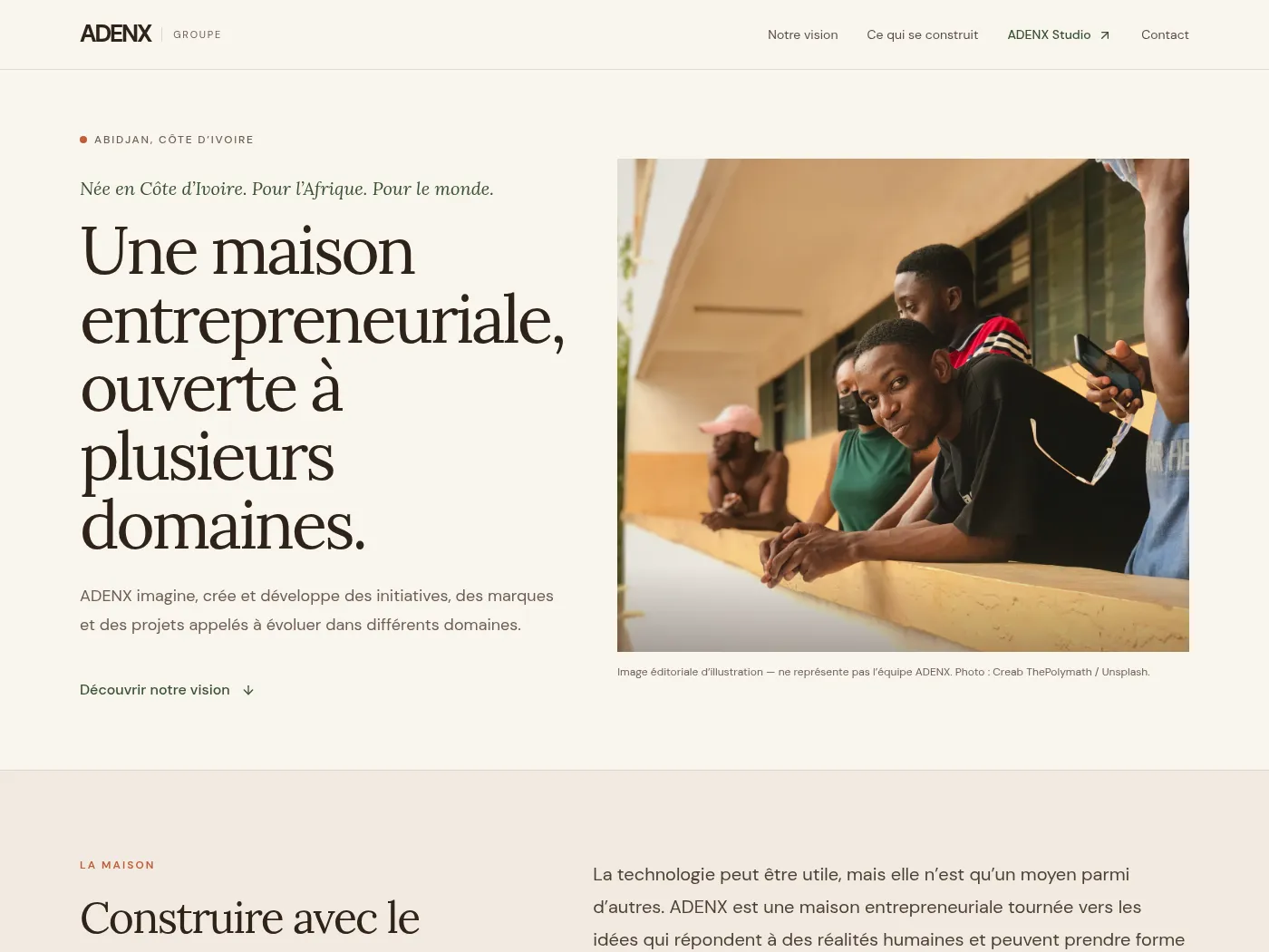 ADENX Site Maison & Studio