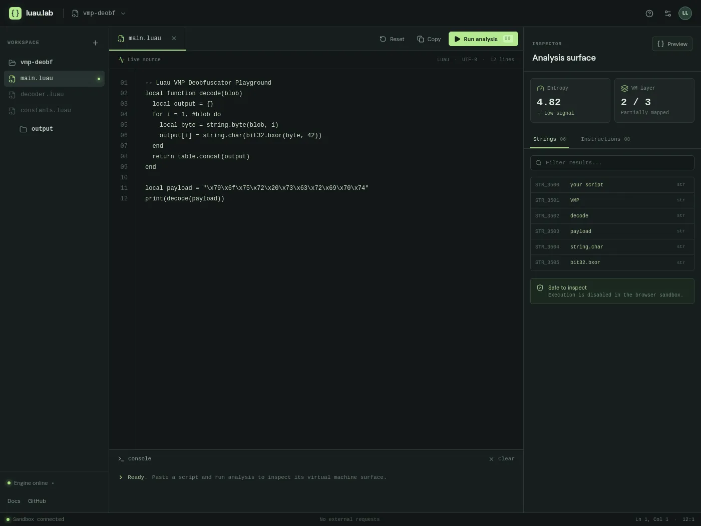 HTML Playground