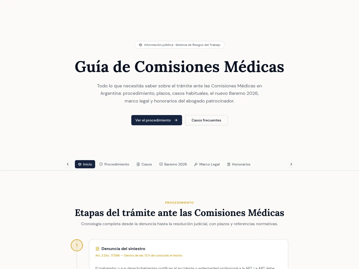 Guía Comisiones Médicas AR