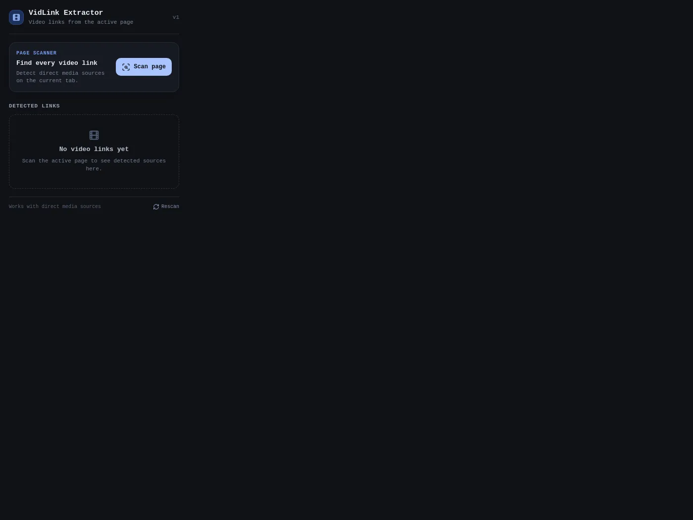 VidLink Extractor