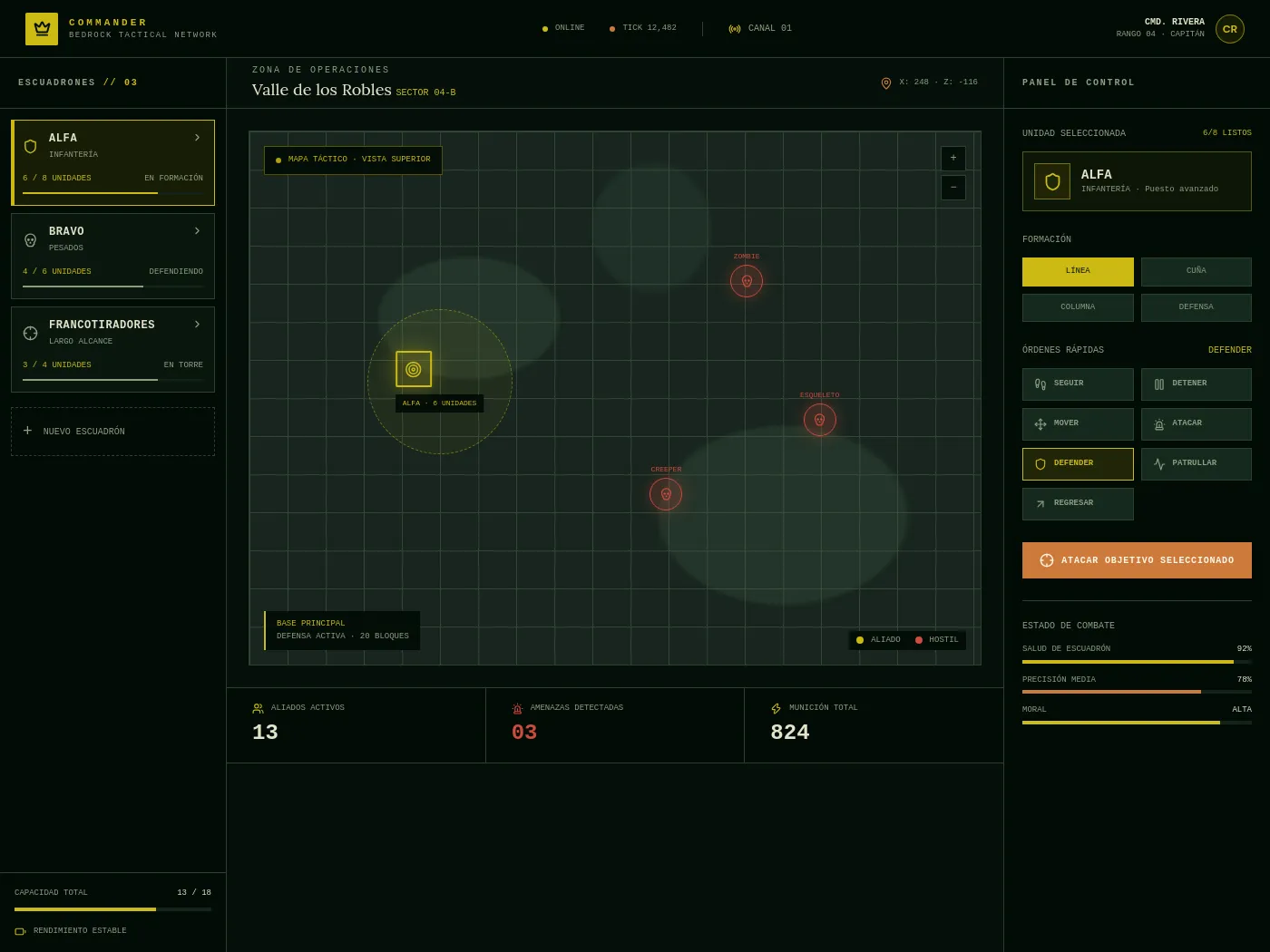 Commander Army Addon
