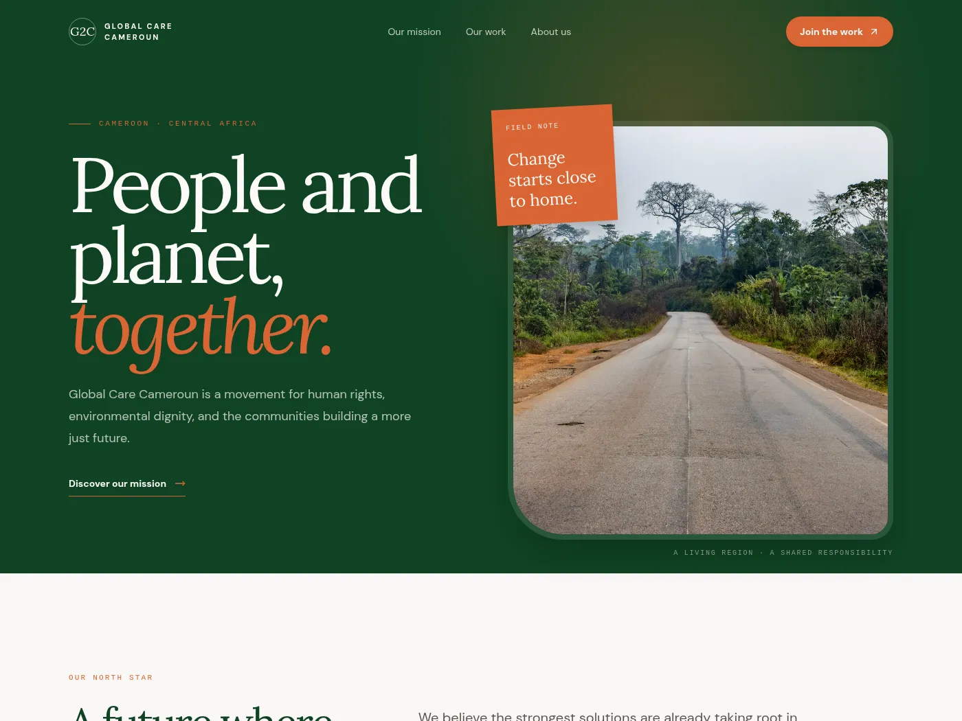 Global Care Cameroun Site