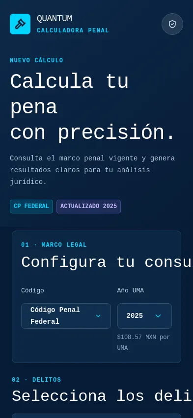 QUANTUM Penal Mobile