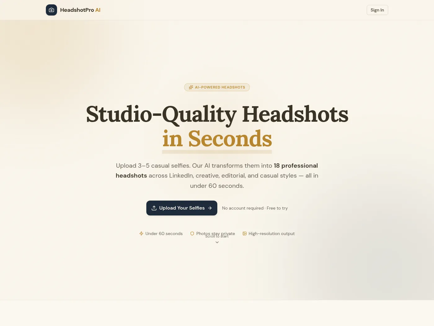 HeadshotPro AI