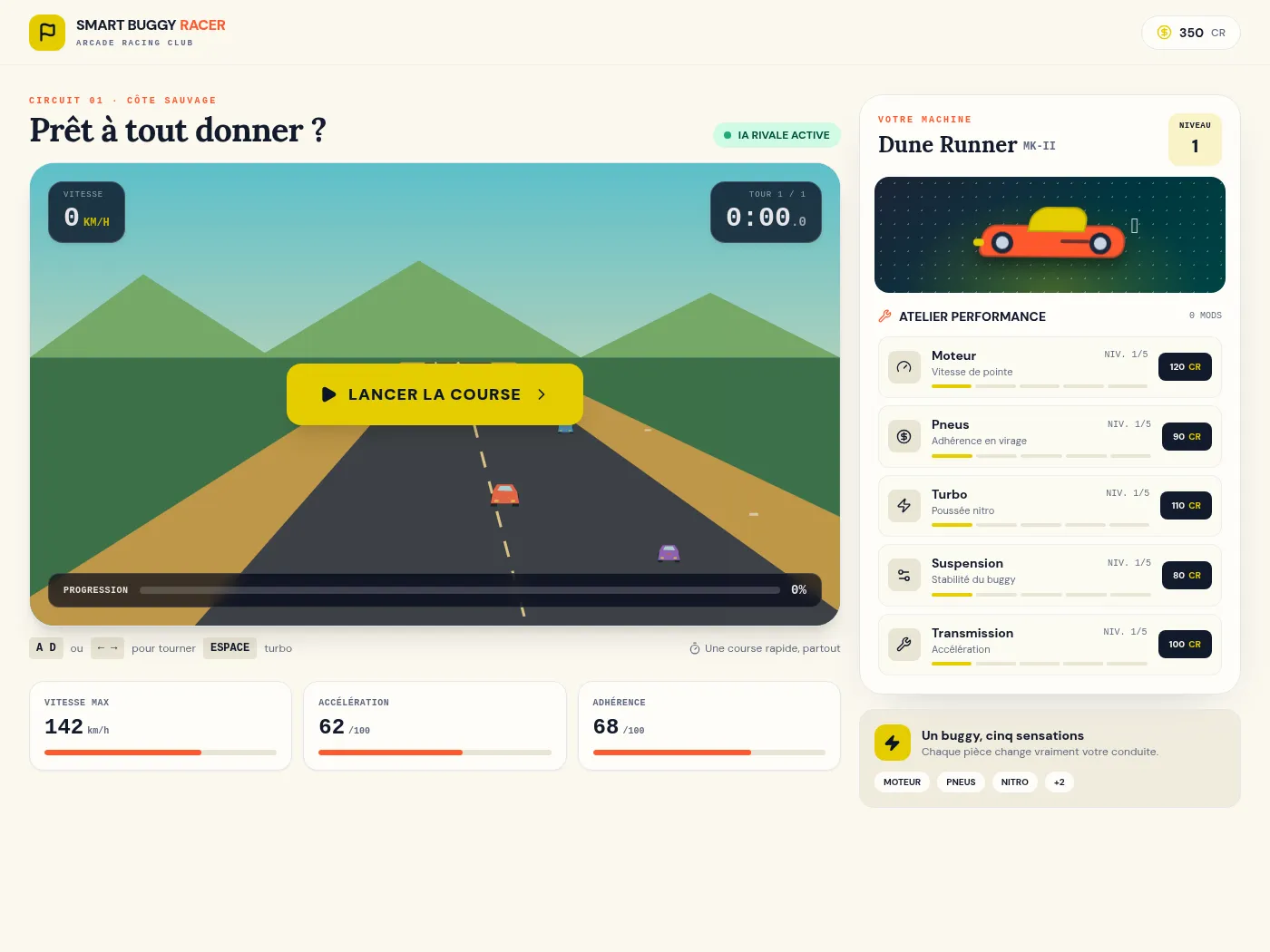 Smart Buggy Racer