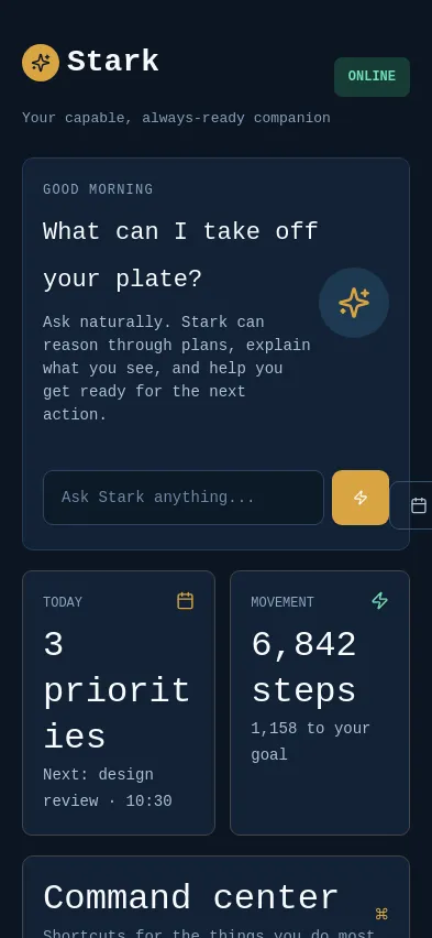 Stark Assistant Mobile