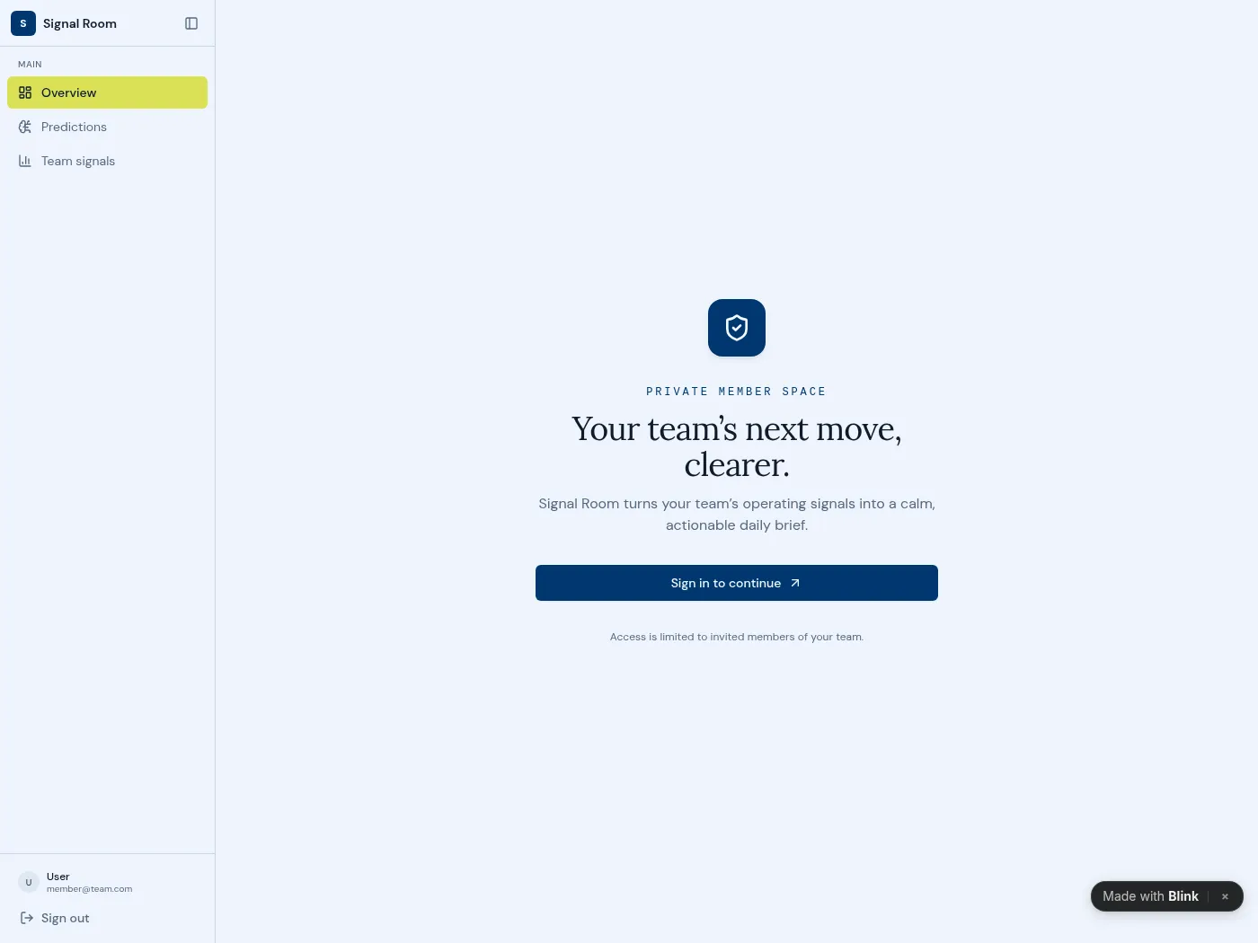 Predictive Insights Portal