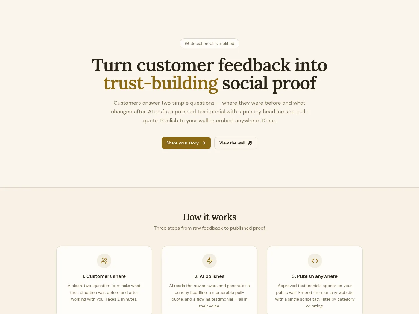Testimonial Magic