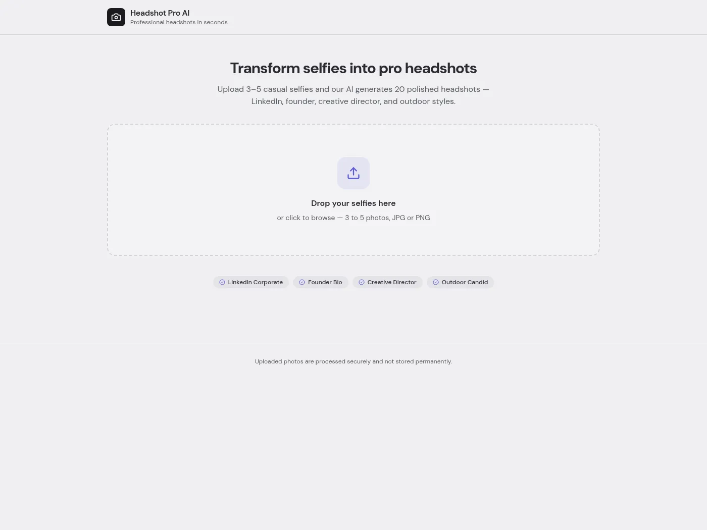 Headshot Pro AI