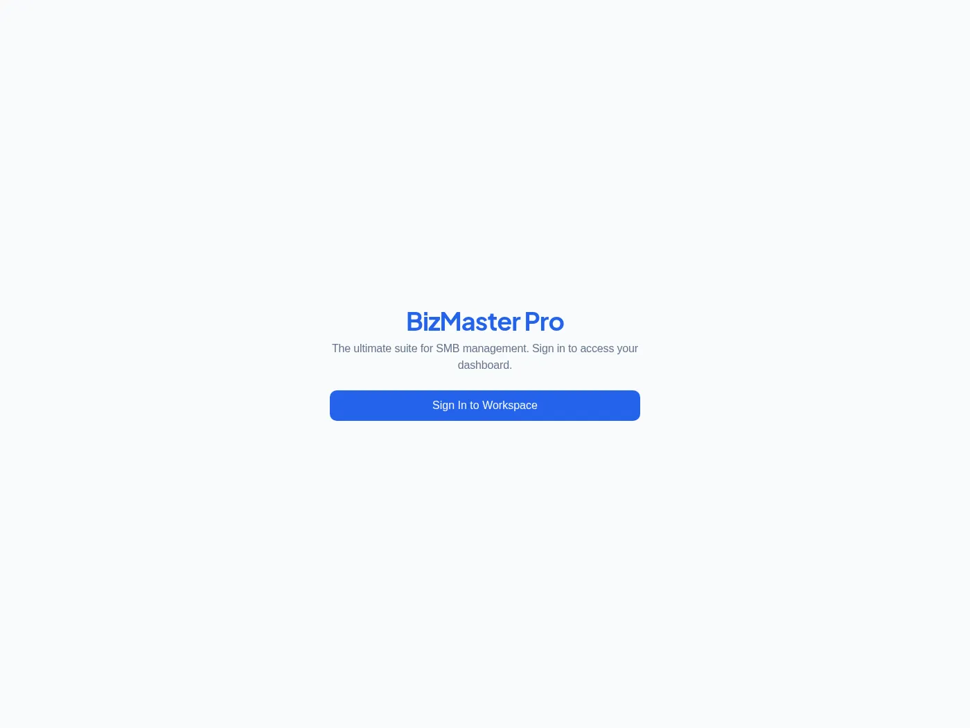 BizMaster Pro Suite