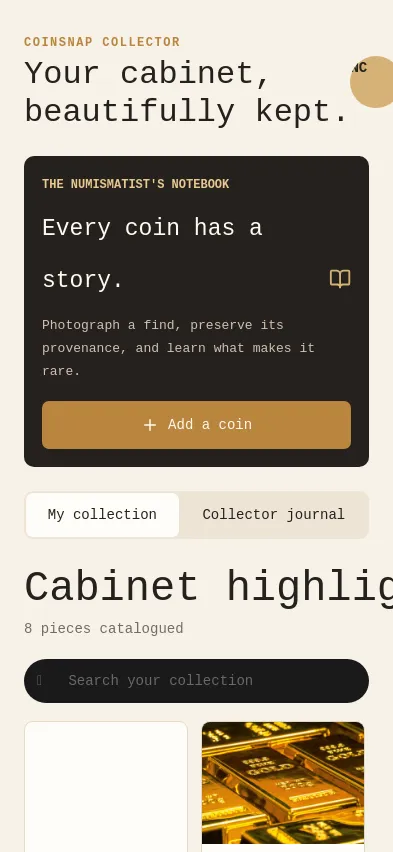 Coins and Curios