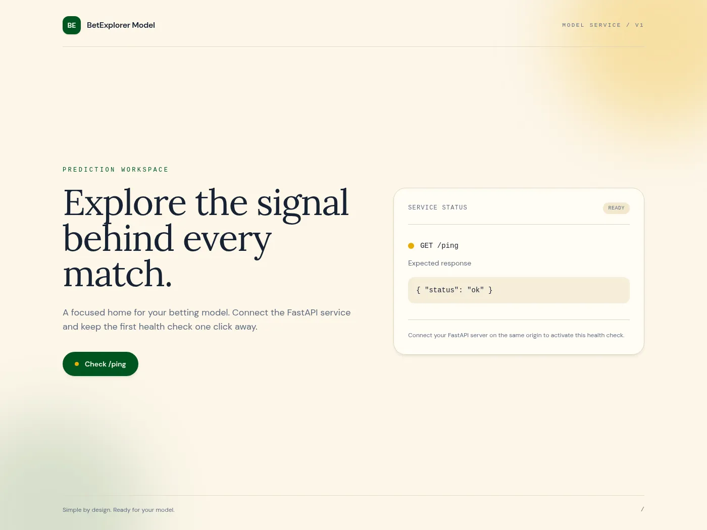 BetExplorer Model App