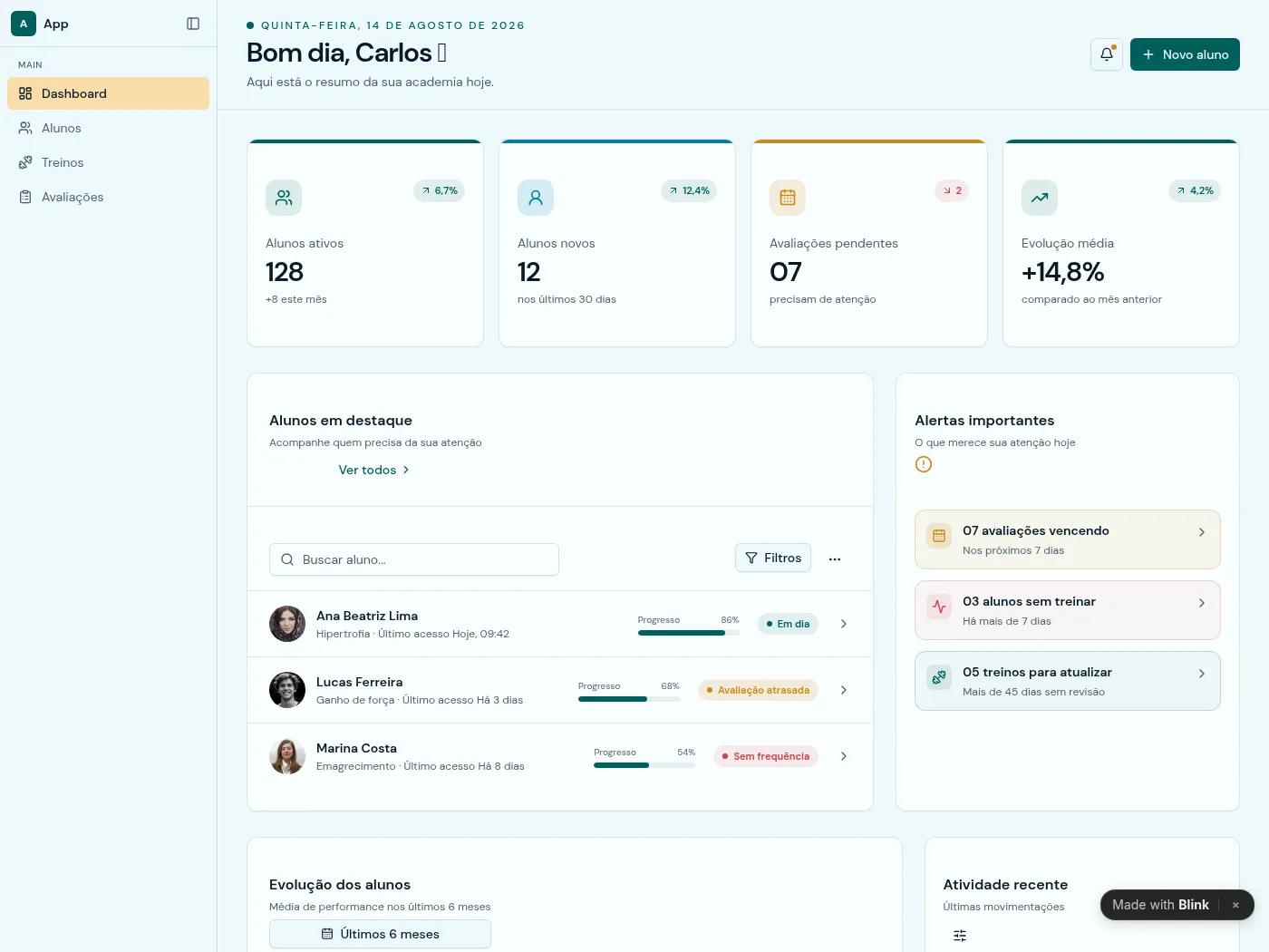 FitTrack Gym Manager