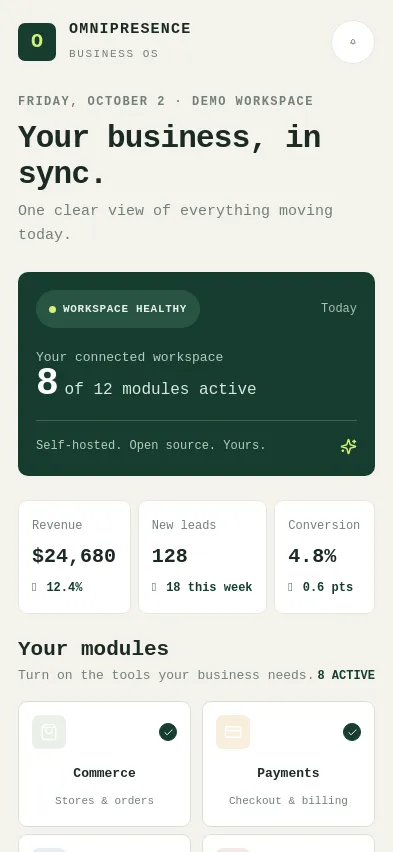 Omnipresence OS