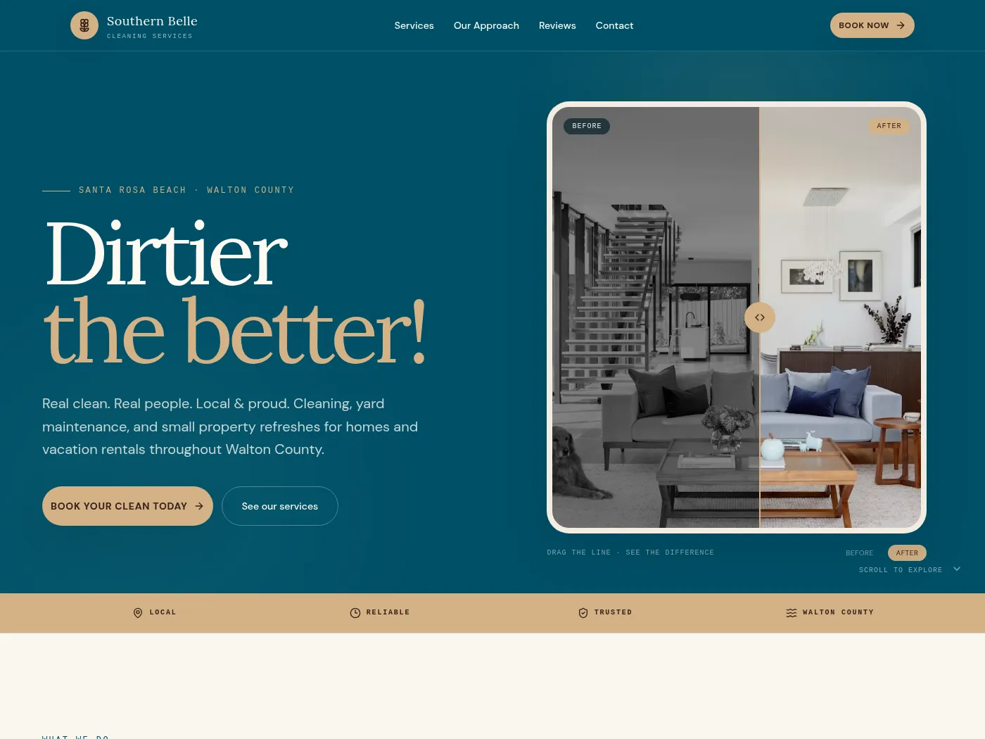 Southern Belle Cleaning Site