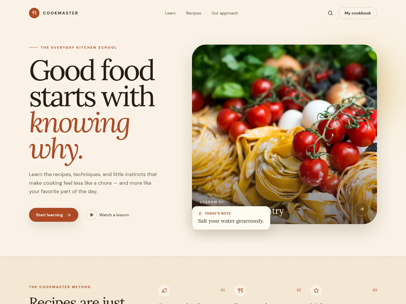 CookMaster Web