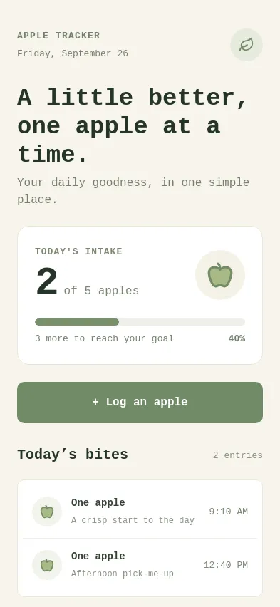 Apple Tracker