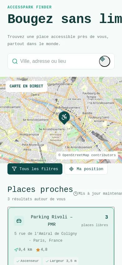 AccessPark Finder