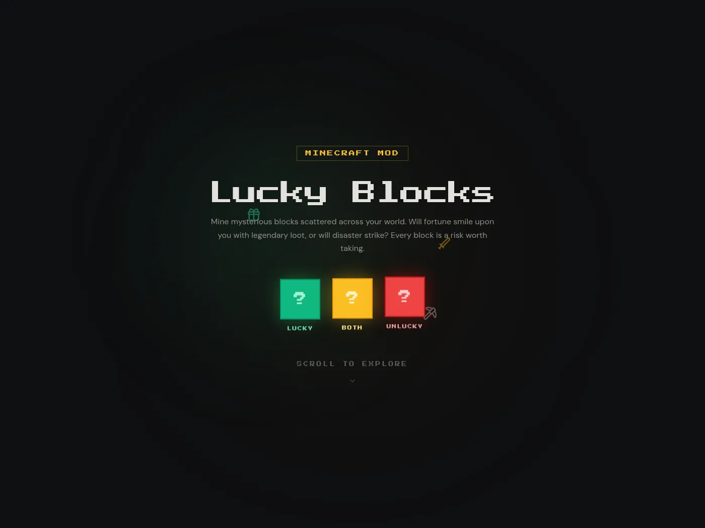 Lucky Blocks Mod