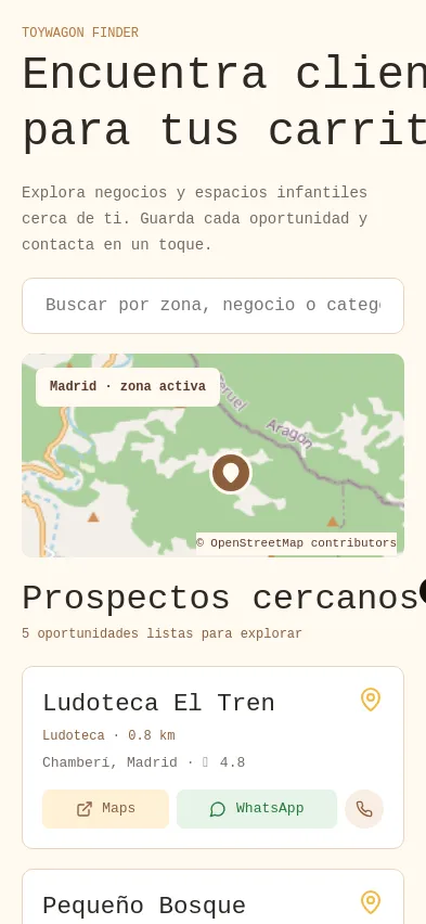 ToyWagon Finder