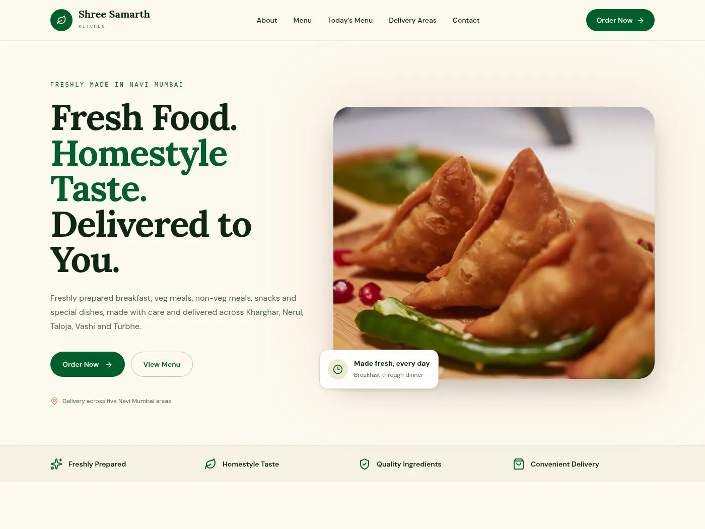 Shree Samarth Kitchen Web
