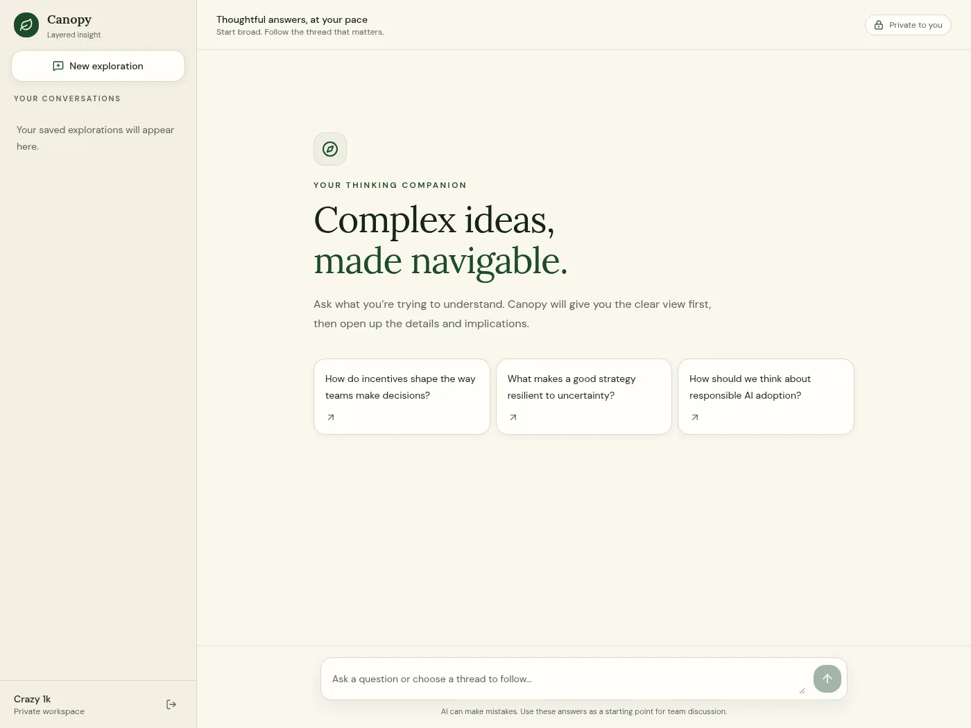 Layered Insight Chatbot